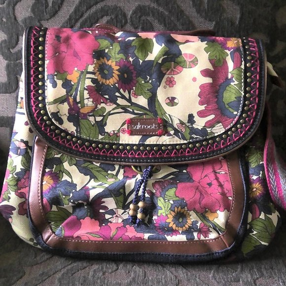 Sakroots | Accessories | Practical Pretty Sakroots Flap Backpack ...